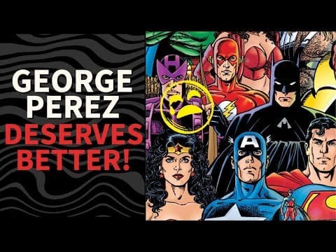 Marvel And Dc Botch Jla Avengers Reprint Tribute To Dying Artist George