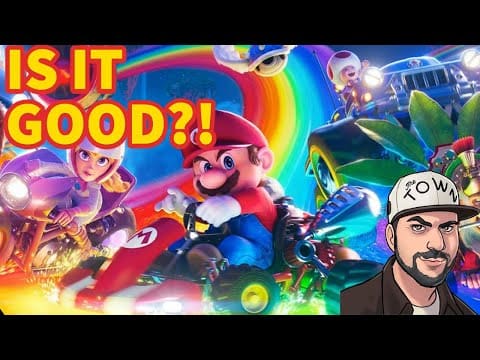 A Professional Sci-Fi Author Gives An HONEST REVIEW For The Super Mario ...