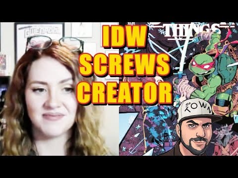 IDW Comics SCREWS Creator And Ya Boi Zack Laughs REACTION! | Jon Del Arroz