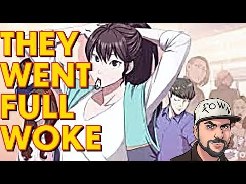 WOKE Webtoon DEFENDS RACISM By Banning Korean Comic | Jon Del Arroz