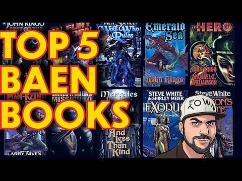 A Pro Sci Fi Writer's Top 5 Favorite Baen Books Of ALL TIME | Jon Del Arroz