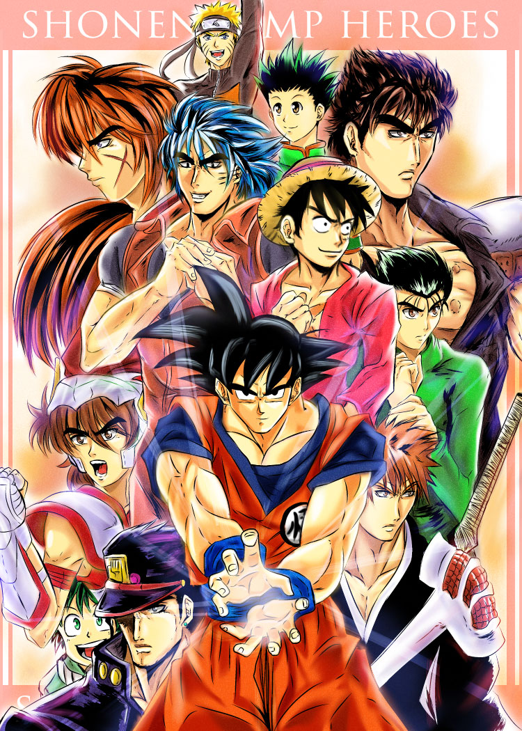 Rumored Weekly Shounen Jump fighting Game "Jump Cross Burst" Finally ...